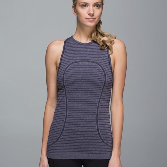 lululemon athletica | Tops | Lululemon Run Swiftly Tech Tank Rugby ...
